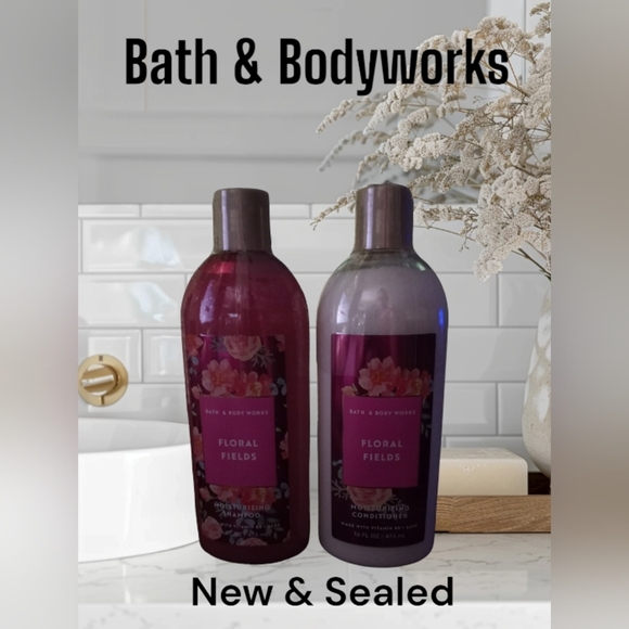 Bath & Body Works | Hair | Bbw New Floral Fields Shampoo Conditioner ...